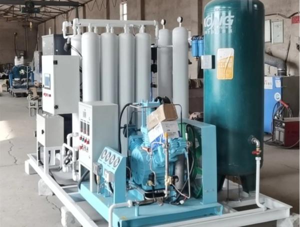 Quality 7.5KW Oilless Oxygen Filling Compressor 200bar Water Cooling for sale
