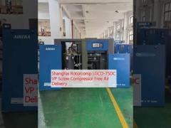 Shanghai Rotorcomp LGCD-75DC VP compresseur à vis livraison gratuite