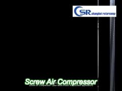 shanghai rotorcomp lgcd-280d b vp direct driven screw air compressor  ideal for industrial
