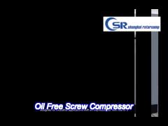 shanghai rotorcomp ogfd-45d b oil free air compressor direct drive fixed speed variable speed