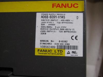 China Marca de Japón de la impulsión serva de A06B-6091-H145 Fanuc nueva para las máquinas del CNC en venta
