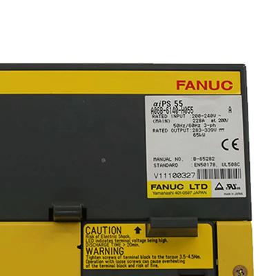 China Origen servo industrial de Japón del amplificador del módulo de impulsión A06B-6140-H055 en venta