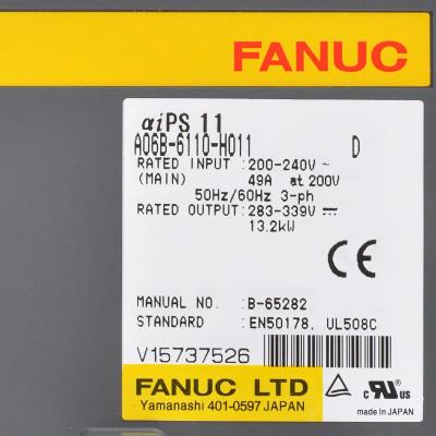 Китай Усилитель движения сервопривода A06B-6110-H011 желтый Fanuc 12 месяца гарантии продается