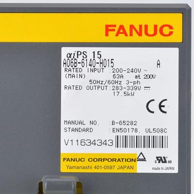 China A06B-6140-H015 Fanuc Servo-Antriebs-Verstärker 1-teiliges MOQ 12 Monate Garantie- zu verkaufen