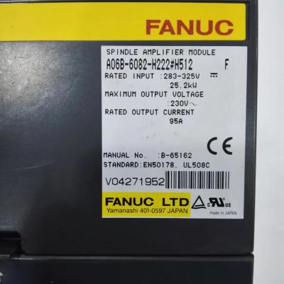 Китай A06B-6082-H222#H512 Поставщик 1-компонентного сервопривода Fanuc для промышленной автоматизации продается