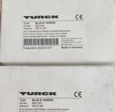 Cina BL20-E-1SWIRE Turck ha automatizzato l'unità trattata 5Kg MOQ colore del nero di 1 pezzo in vendita