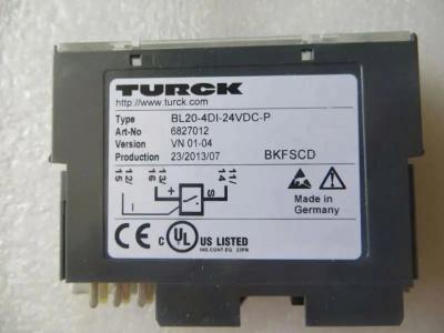 Cina BL20-4DI-24VDC-P Progettazione di sistemi di automazione del marchio Turck al 100% per l'industria in vendita