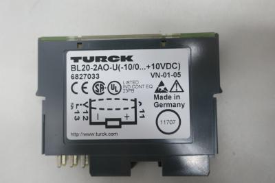 Cina BL20-2AO-U NOVITÀ Unità di controllo a microprocessore Turck nera per l'automazione industriale in vendita