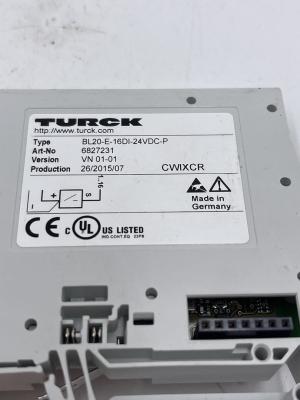 Cina BL20-E-16DI-24VDC-P Unità di controllo a microprocessore Turck NUOVA in vendita
