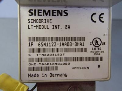 Китай Бренд MOQ черноты 100% регулятора логики 6SN1123-1AA00-0HA1 Сименс Programmable 1 часть продается