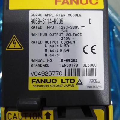 China A06B-6114-H205 5Kg gelber Fanuc Stellantrieb MOQ 1-teilig zu verkaufen