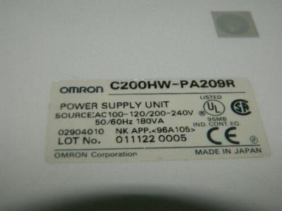 중국 인더스트리얼을 위한 일본으로부터의 C200HW-PA209R 옴론 프로그래머블오토메이션 장치 판매용