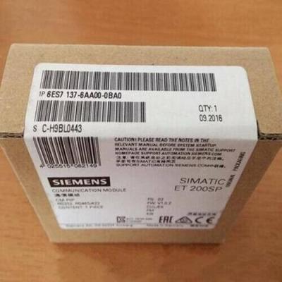 China 6ES7137-6AA00-0BA0 Siemens alemão automatizou a qualidade do preto do tipo do processador 100% à venda