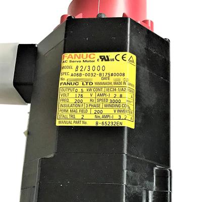 China Kauf A06B-0032-B175#0008 1-teiliger Servobewegungs-Verstärker Fanuc mit Stromversorgungs-schwarzer Farbe zu verkaufen