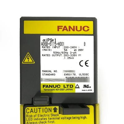 Китай Привод 5 Kg MOQ сервопривода A06B-6115-H001 Fanuc 1 часть 12 месяца гарантии продается