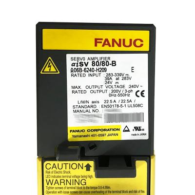 Китай A06B-6240-H209 5 кг AC/DC Fanuc Servo Drive Гарантия 12 месяцев продается