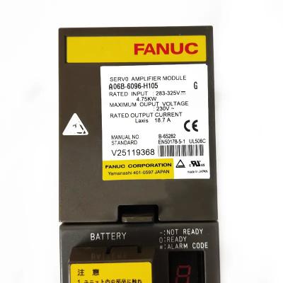China A06B-6096-H105 FANUC 5KG Servoantrieb für industrielle Automatisierung zu verkaufen