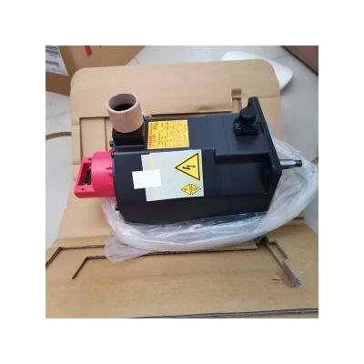 China A06B-0221-B100 Servomotor Fanuc preto Fornecimento de energia AC/DC à venda