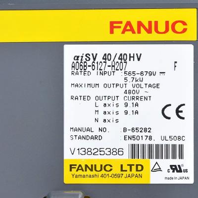 China A06B-6127-H207 12 meses Servomotor Fanuc amarelo à venda