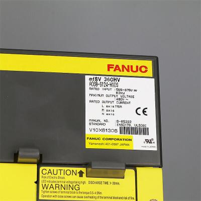 Cina A06B-6124-H109 Servotrazione industriale Fanuc e disegno giallo in vendita