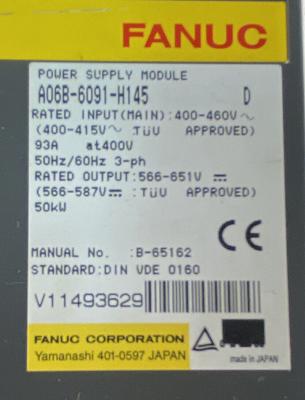 Cina A06B-6091-H145 Nuovo servodrive Fanuc con alimentazione AC/DC in vendita