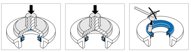 BAU4SLX2 B2FUD4 BAUM5SLX7 Smirit Oil Seal Skeleton Rubber Body Spring Loaded Sealing Lip 1