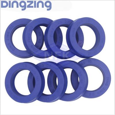 China Taiwan DINGZING DZ Polyurethane Hydraulic Rod Seal Standard Size UN Seal with 35MPa Pressure for sale