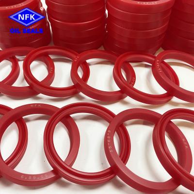 China Custom Seals Supplier Wholesale Red PU Rubber Sealing Rings Standard Not Standard Mechanical Seal for sale