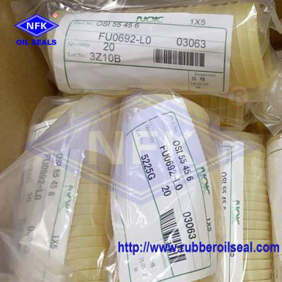 China Japan OSI 55x45x6 Polyurethane Rubber Oil Seal U801 Material Excavator O Ring for sale
