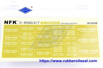 China 435pcs NBR90 Oring Searies Box Repair Seal 30 Sizes Oring Kit Set For Komatsu Excavator for sale