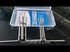 鋳造鋼材 オイルシール ハンドツール シール設置 2PCS シール除去ツールキット