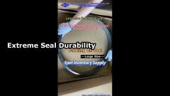 What size is the largest floating oil seal you have ever seen?
