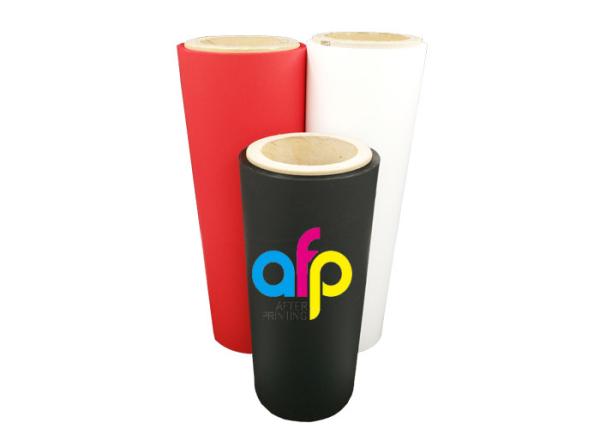 Various Color Velvet Lamination Film , Luxury Lamination Soft Thermal Film