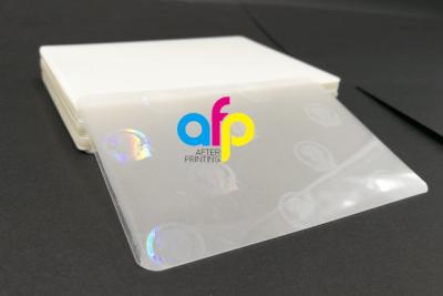China Aangepaste het Lamineren van Hologramlogo brand pet holographic pouch Film Te koop