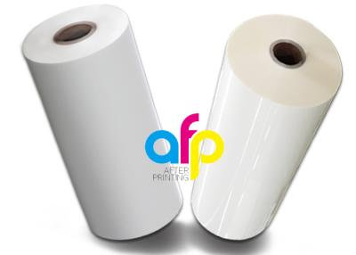 China 3 Inch Core Pressure Sensitive Laminating Film , Soft Pet Polyester Film for sale