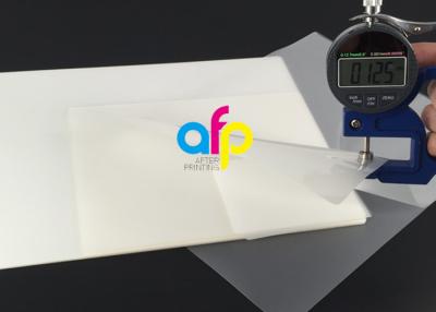 China 125 Micron A4 Size Laminating Sheets , PET Glossy / Matt Laminating Pouches for sale