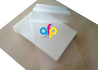 Quality Transparent Pouch Laminating Film Sheets 60mic - 250mic For Picture / ID Card for sale