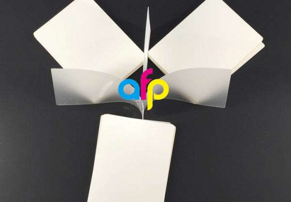 Quality 3 Layers PET Pouch Lamination Film 250micron 175micron For Documents for sale