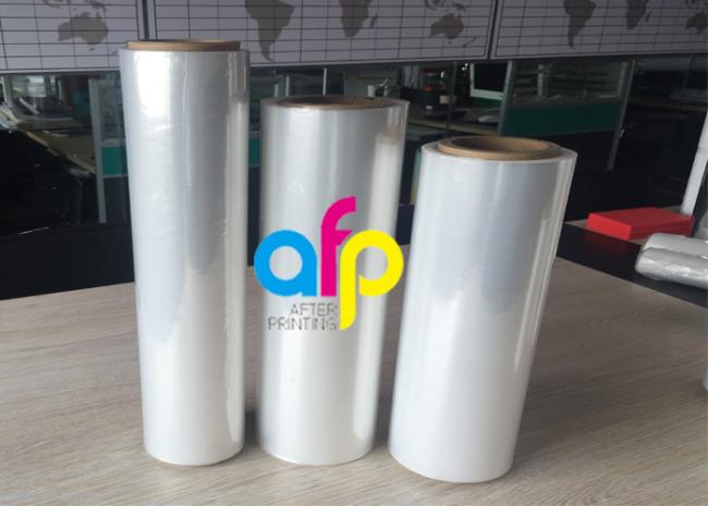 Polyolefin shrink film product display