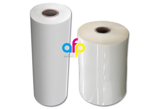 Quality Customized Single Side Corona BOPP Gloss Laminating Film 15micron - 30micron for sale