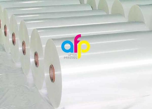 Quality 11micron- 350micron Polyester PET Thermal Glossy Laminating Film Plastic Roll for sale