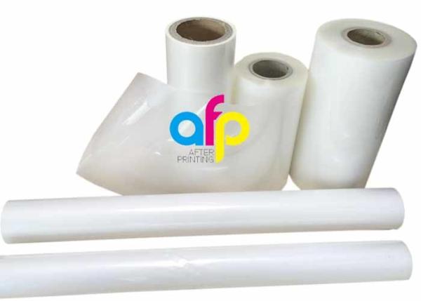 Quality High Transparent / Opaque Dry Gloss Laminating Film 750mm*150m for sale