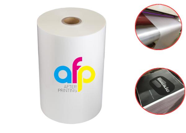 Quality Soft BOPP Thermal Laminating Film Matte Lamination Film for UV Varnish for sale