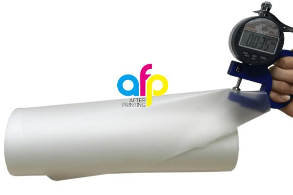 Quality 35micron Super Sticky Bopp Lamination Film 35micron for Digital Printing for sale