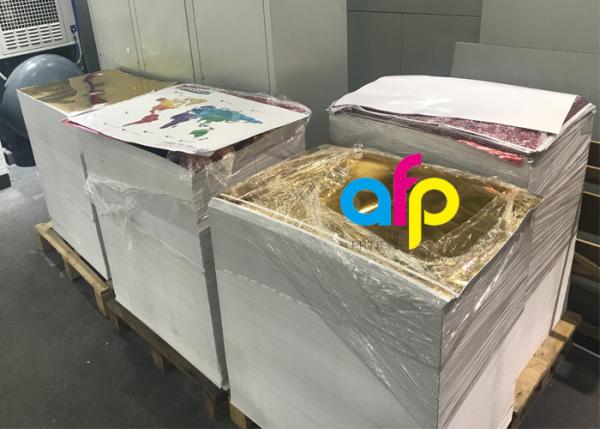 Quality 22micron PET Metallic Matte Lamination Film For Printing / Packaging for sale