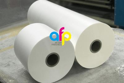 China 17-27micron Matt BOPP Film Roll 445mm*3000m Size BV Certification for sale