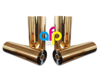 China Printable Hot Metalized Polyester Film , Reflective Polyester Film For Giftbox Lamination for sale