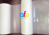 China Clear Polyester Plastic Heat Laminating Film For Paper Lamination for sale