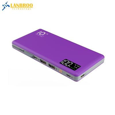 China DC5.0V 2.4A Out Put 10000MAH Power Bank ABS+rubber oil smart power bank For Xmas Gift Portable for sale