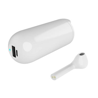 China mini portable wireless bluetooth earbud mono bluetooth earphone with charging box for all mobile phone for sale